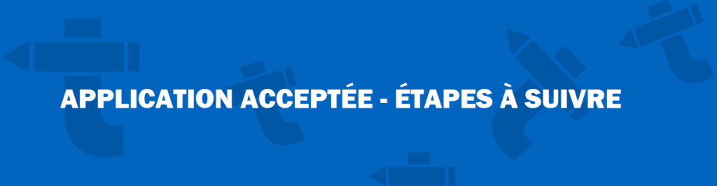 3. Application acceptée – Étapes à suivre – Guide des tuteurs – Tutorat Pro